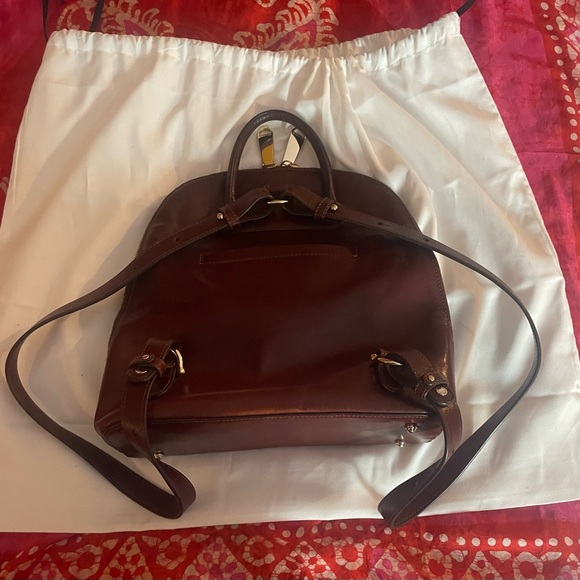 Brahmin | Bags | Rare Brown Leather Brahmin Backpack In Excellent ...